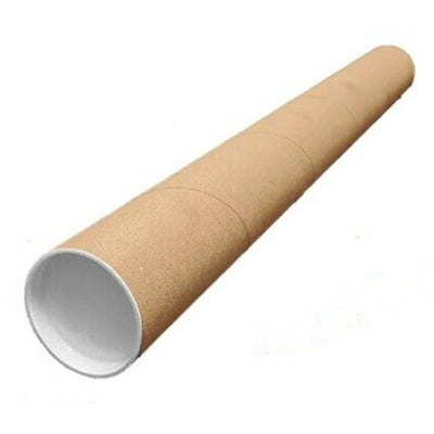 Extra Strong Postal Tubes 205cm x 10cm with White Caps Bulk – FixFit